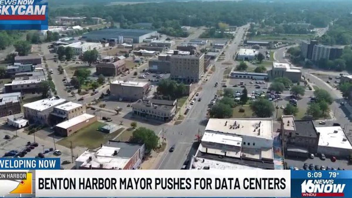 Benton Harbor mayor welcomes data centers | Haystack News