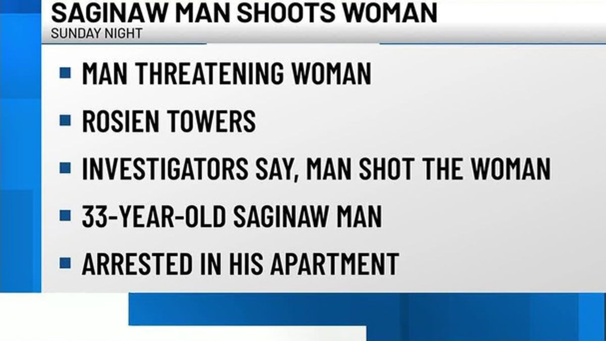 Saginaw man shoots woman | Haystack News