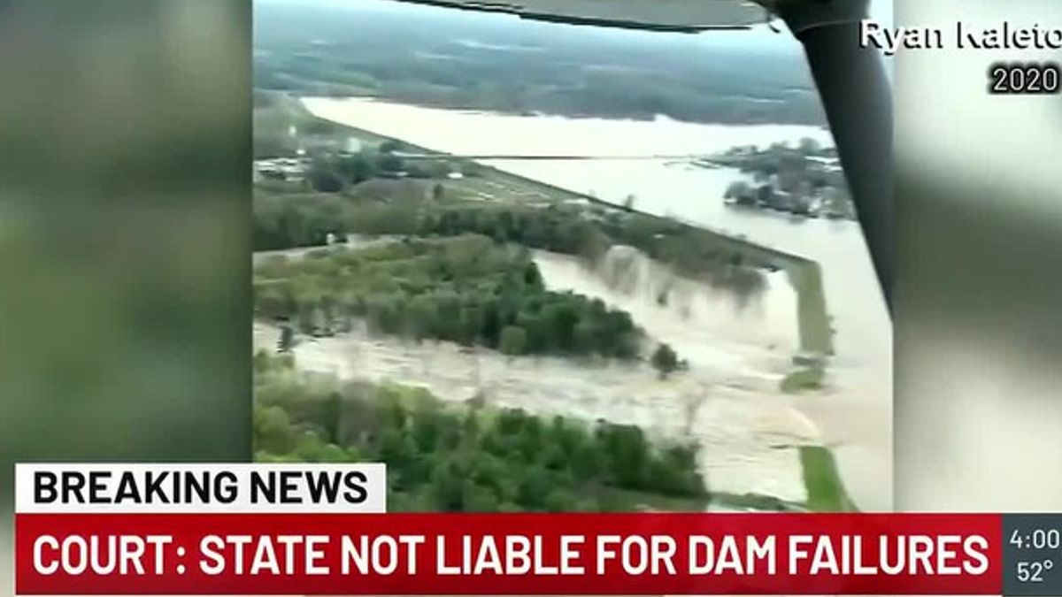Breaking: State not liable for Edenville Dam failure | Haystack News