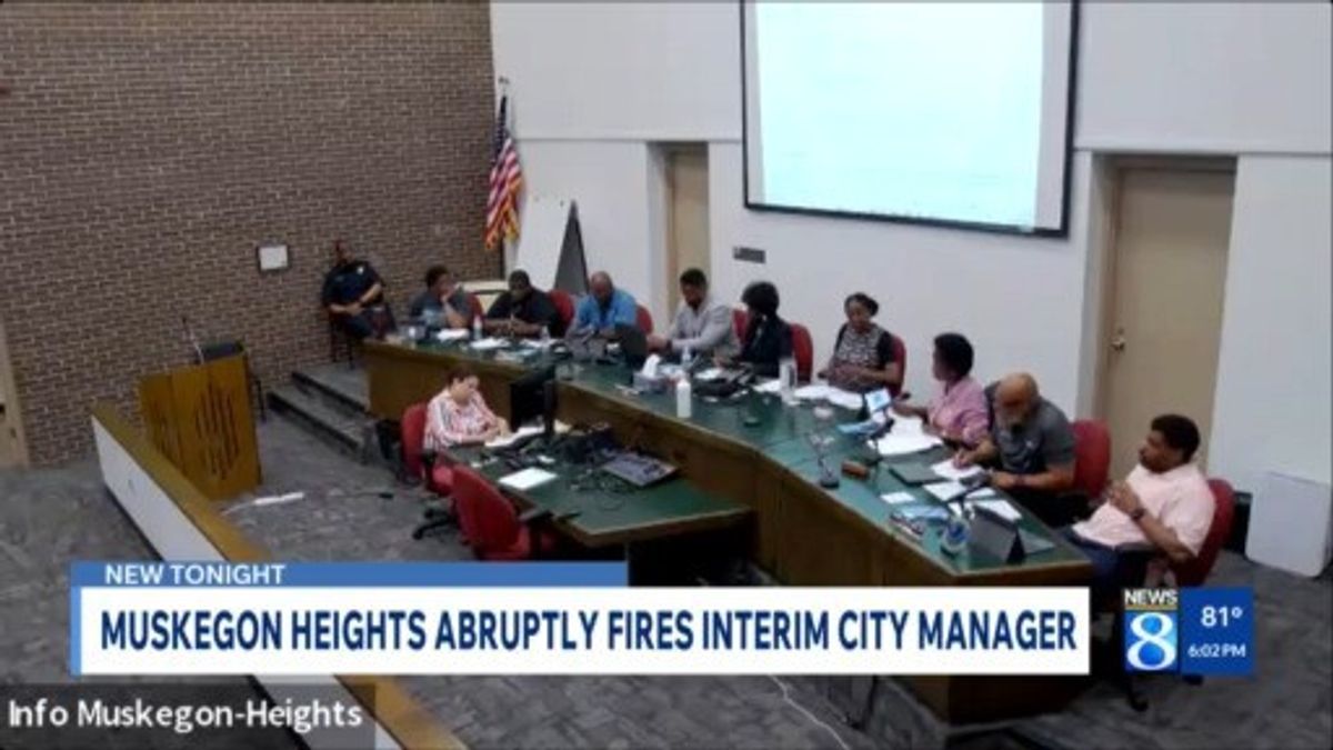 Muskegon Heights abruptly fires interim city manager | Haystack News