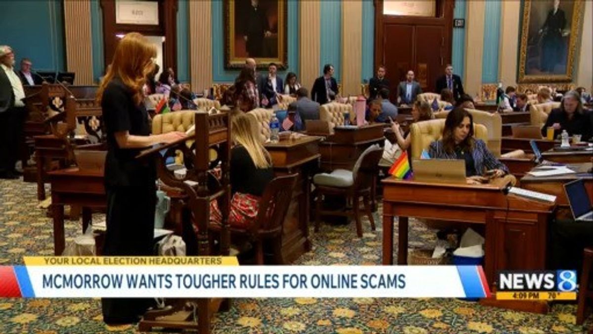 McMorrow lays out plan to fight back against online scams | Haystack News