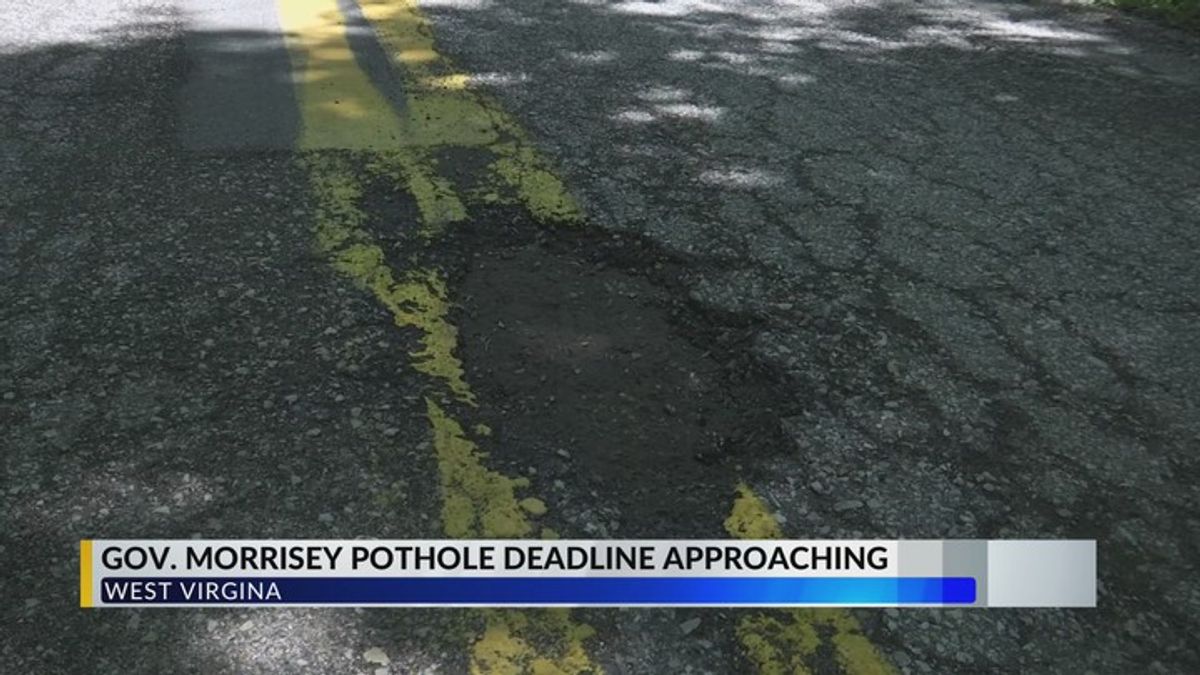 Gov. Morrisey pothole deadline approaches | Haystack News