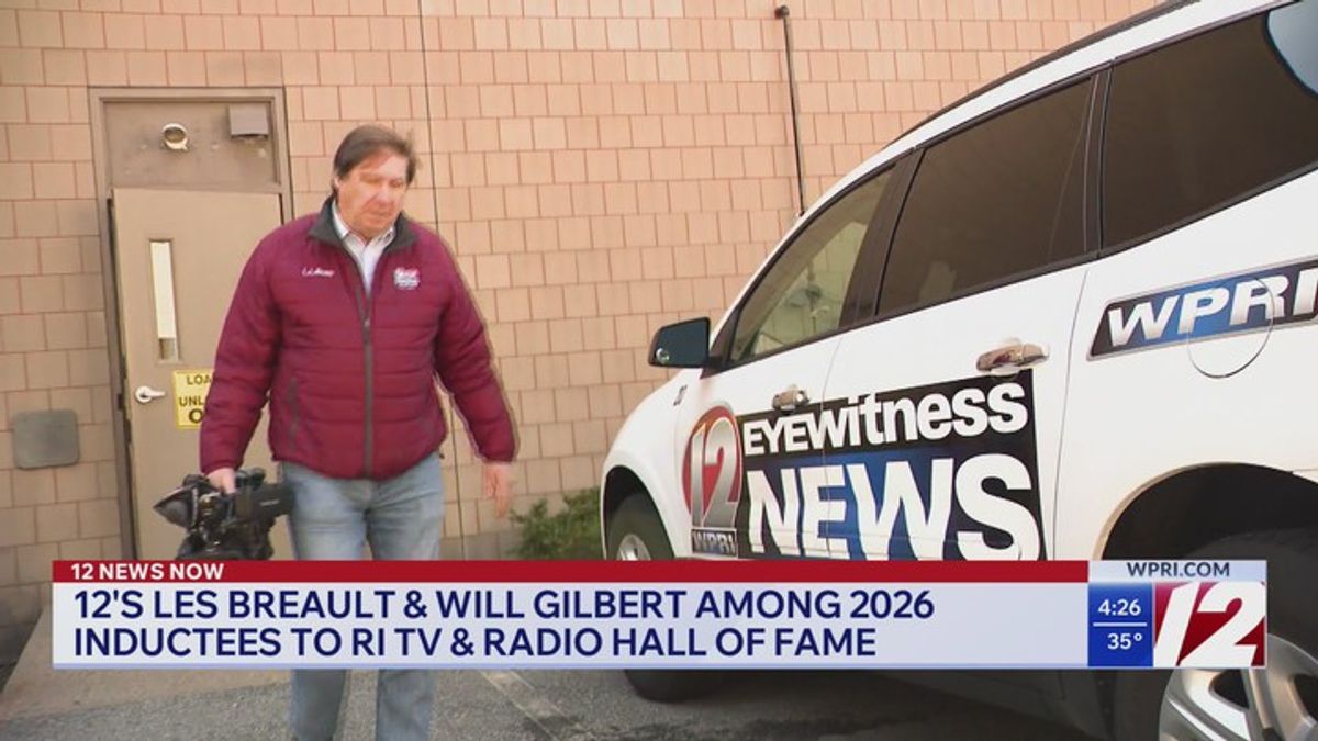 WPRI 12's Les Breault, Will Gilbert among 2026 inductees to RI TV and ...