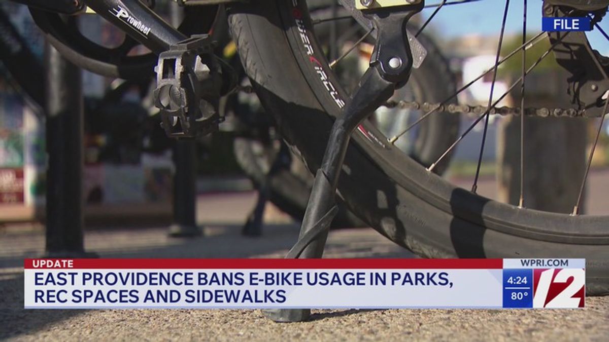 East Providence bans e-bike usage in parks, rec spaces and sidewalks ...