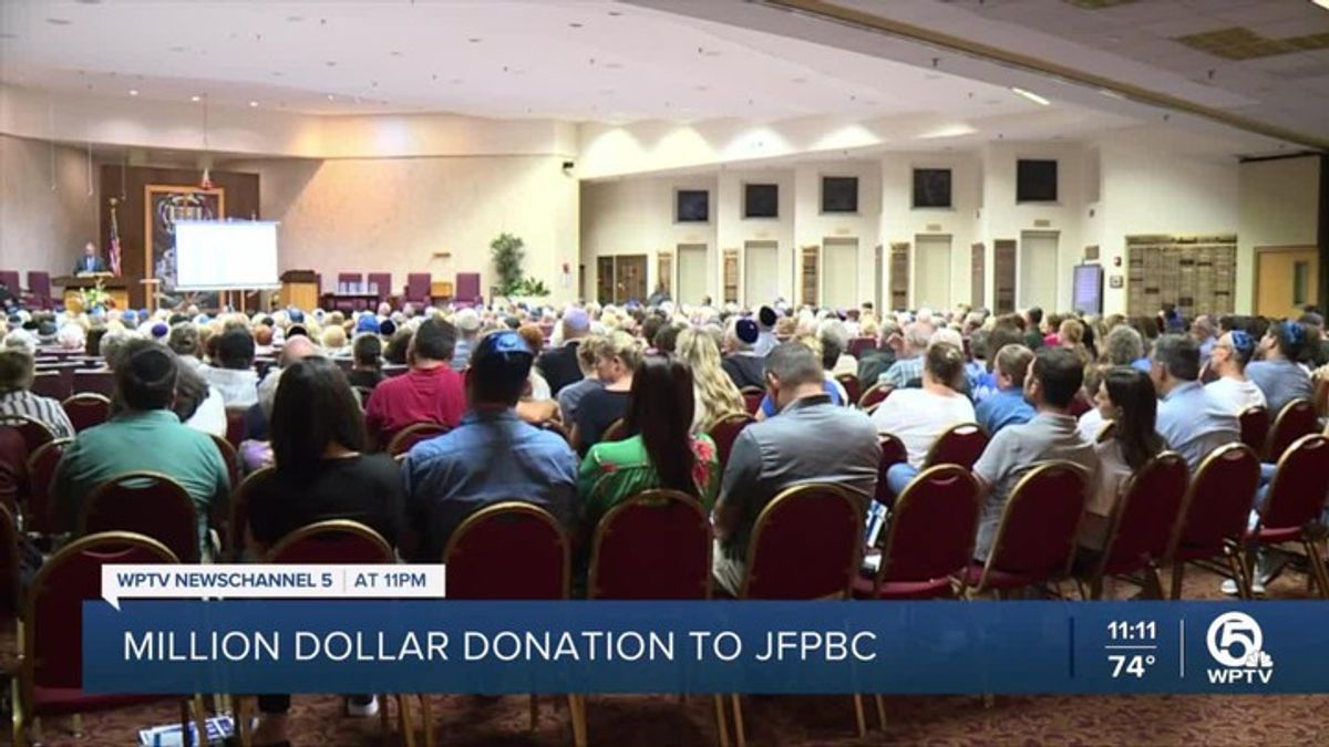 Jewish Federation of Palm Beach County receives $1 million donation ...
