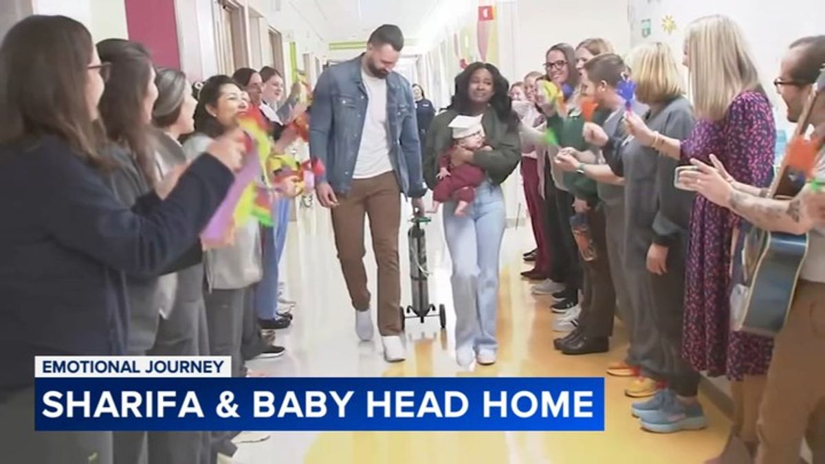 Action News reporter Sharifa Jackson welcomes home daughter Arya after ...
