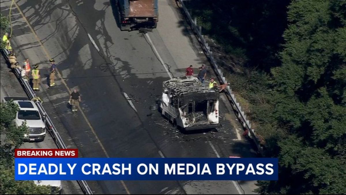 3 dead after transit bus hits trash truck and catches fire on Route 1 ...