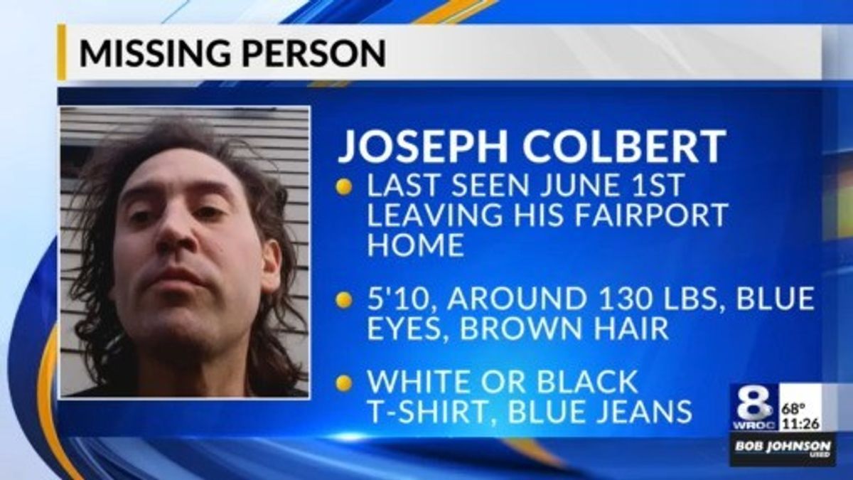 Missing Person: Have you seen Joseph Colbert? | Haystack News
