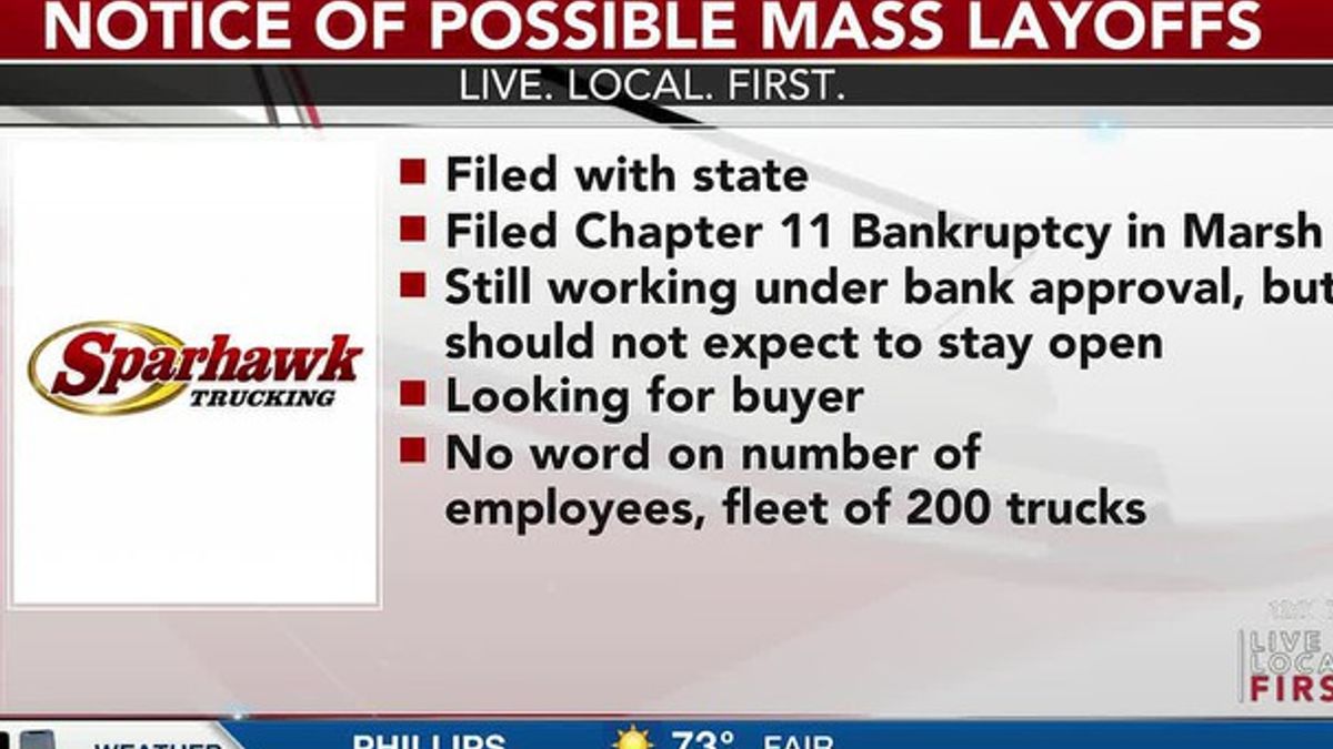 Wisconsin Rapids trucking company notifies employees of mass layoffs ...