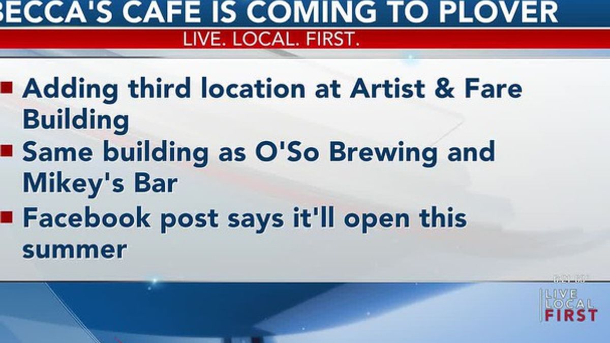 Becca’s Cafe adding Plover location | Haystack News