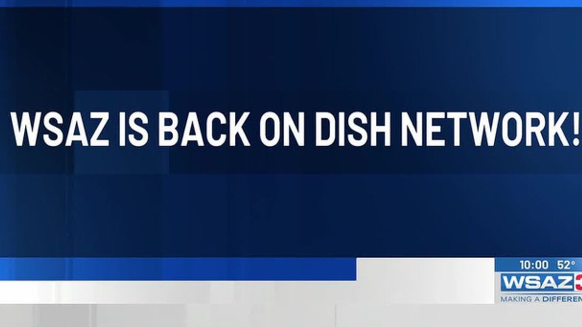 WSAZ is back of DISH Network | Haystack News