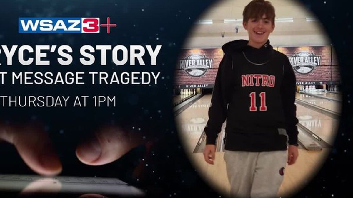 Bryce’s Story: Text Message Tragedy airs March 5 on WSAZ+ | Haystack News