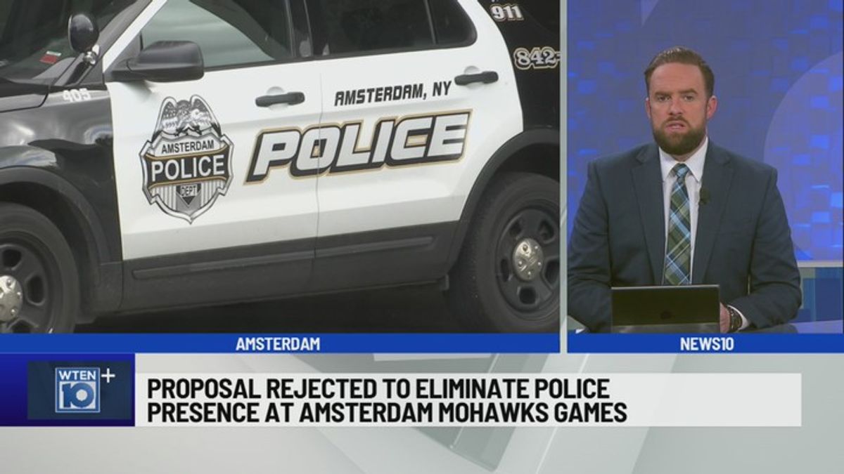 Proposal rejected to eliminate police presence as Amsterdam Mohawks ...