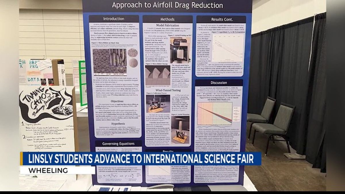 West Virginia students’ aviation project earns spot in international ...