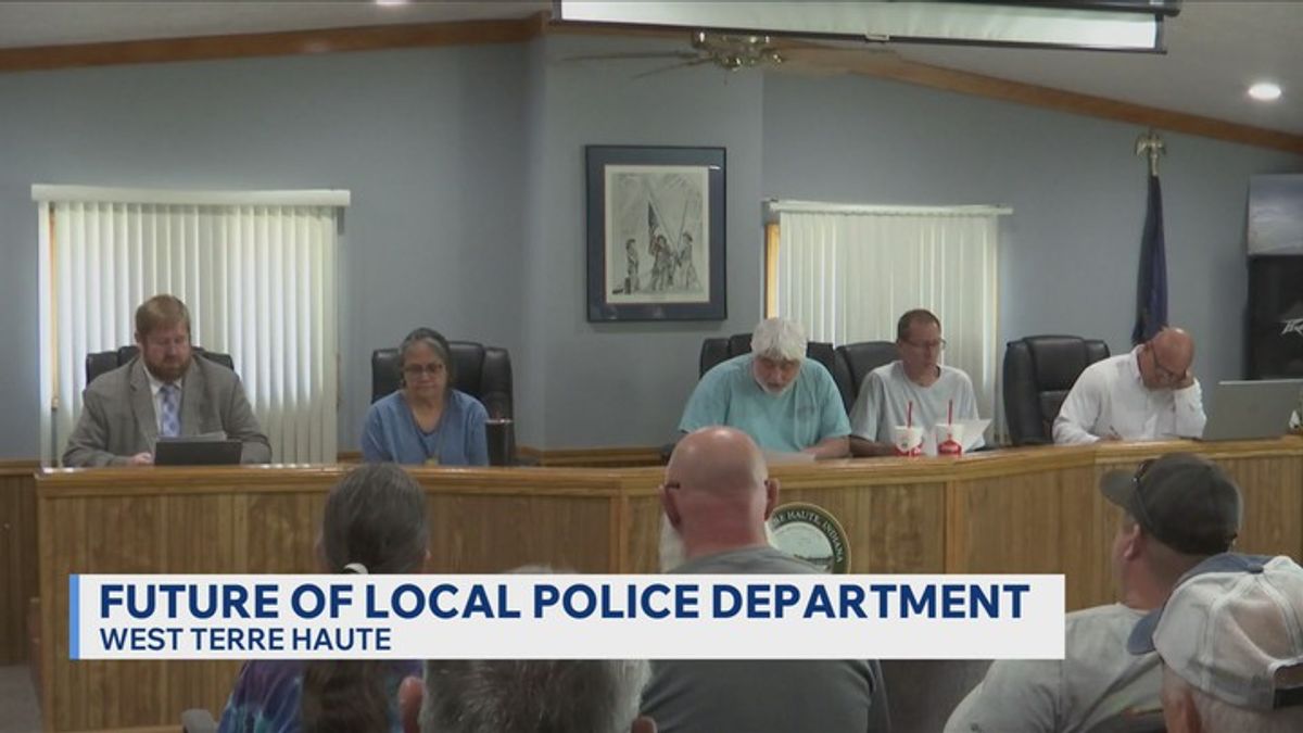 Tempers flared at West Terre Haute Town Council meeting | Haystack News