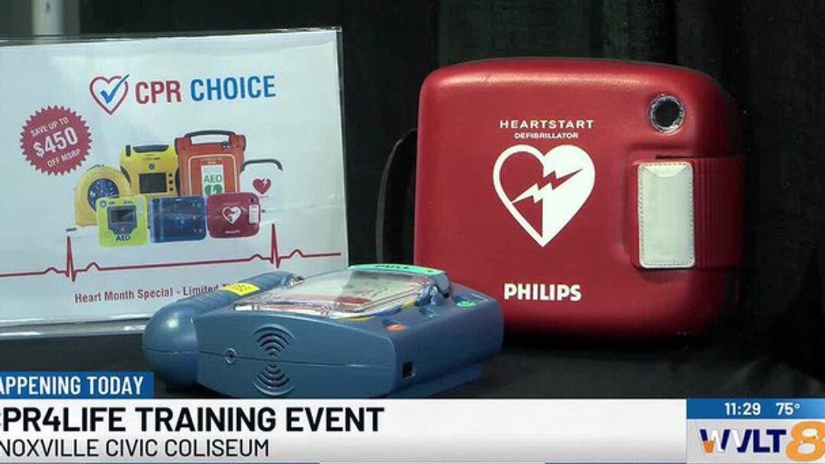 Free CPR training event draws community to Knoxville Civic Coliseum ...
