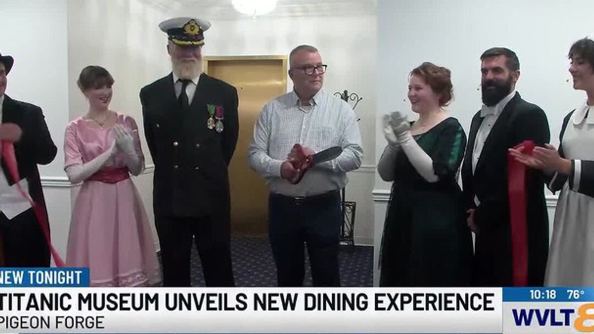 Titanic Museum in Pigeon Forge launches immersive first-class dining ...