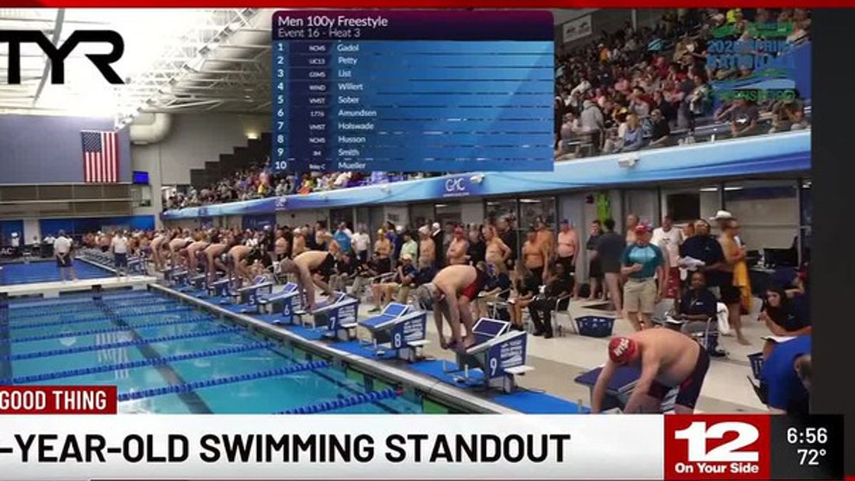 One Good Thing: 80-year-old swimming standout | Haystack News