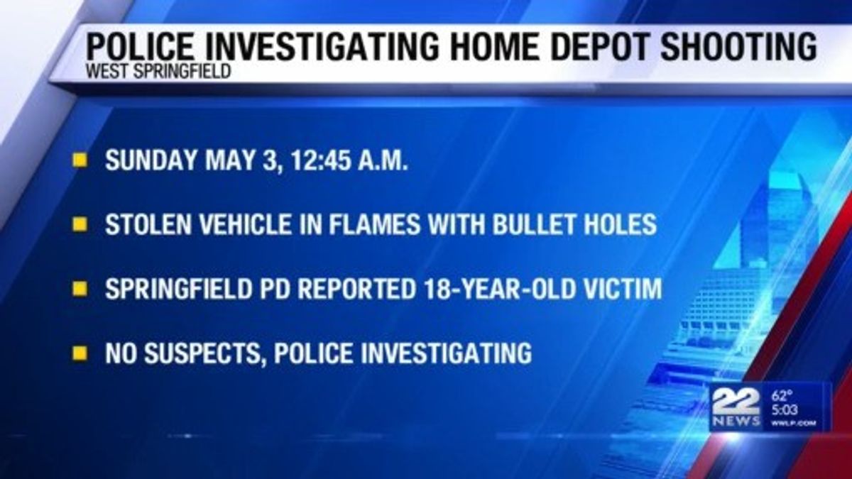 Teen shot at West Springfield car meet; stolen car with bullet holes ...