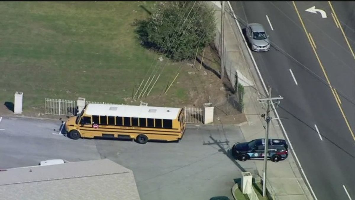 APS school bus hit by stray bullet | Haystack News