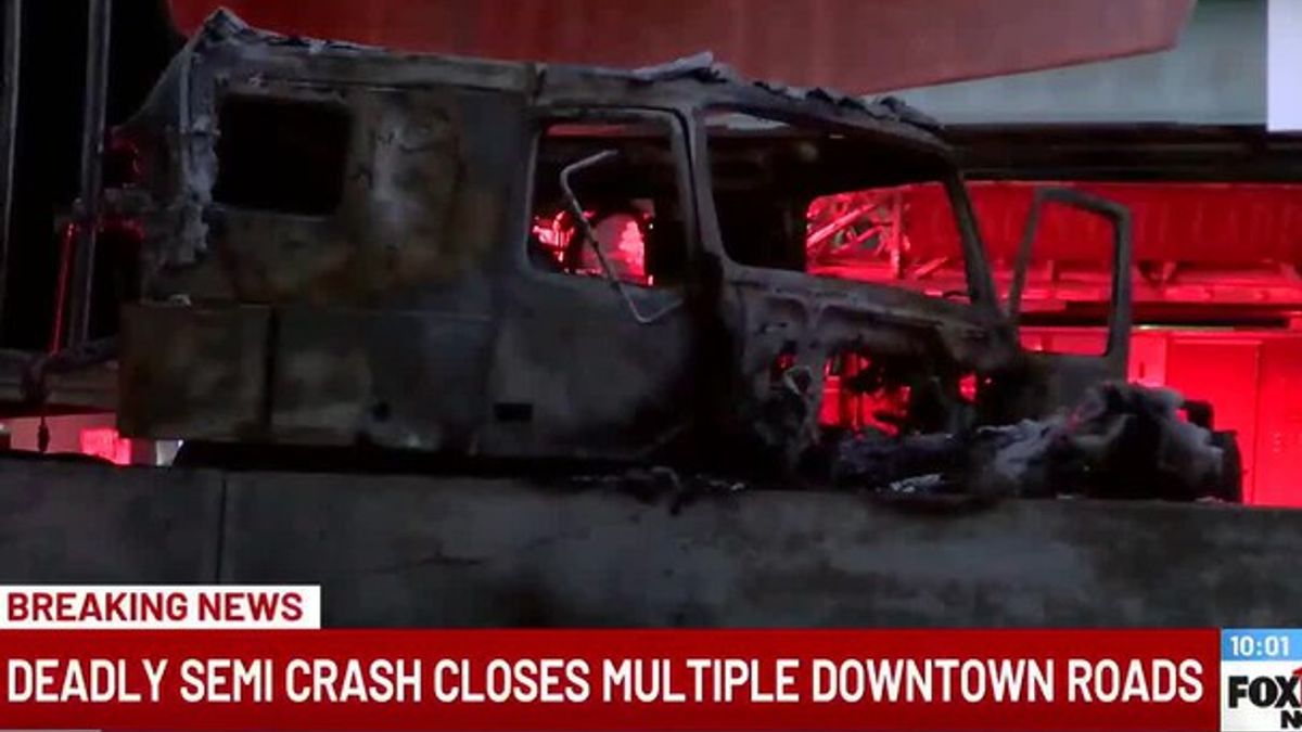 Deadly semi crash closes multiple downtown roads | Haystack News