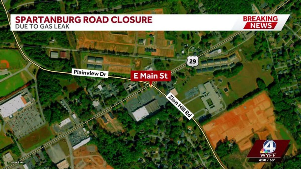 Gas leak near Ingles shuts down East Main Street in Spartanburg ...