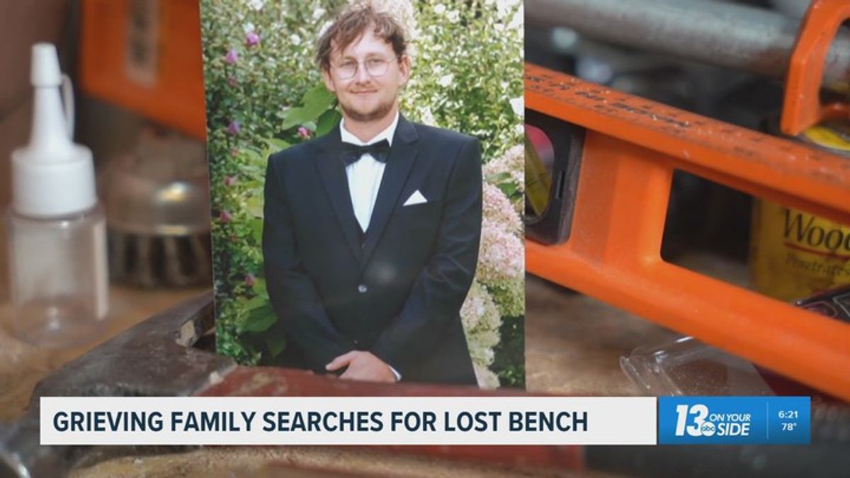 Family searches for beloved bench built by brother who died ...