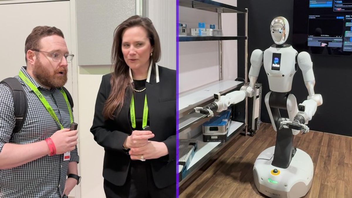 Meet the robot that could help out in hospitals, operating rooms ...