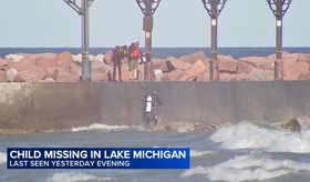 Rough Lake Michigan conditions halt search for missing boy at ...