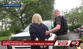 Woman arrested after alleged DUI crash kills toll booth worker on ...