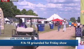 F-18 Super Hornet demo team unable to perform Friday in Wausau due to ...