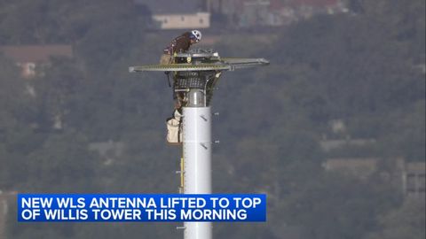 ABC7 Chicago installs new antenna atop Willis Tower | Haystack News