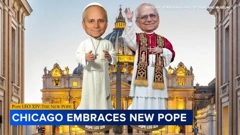 Chicago-style Pope Leo XIV merch hits the internet as Portillo's names ...