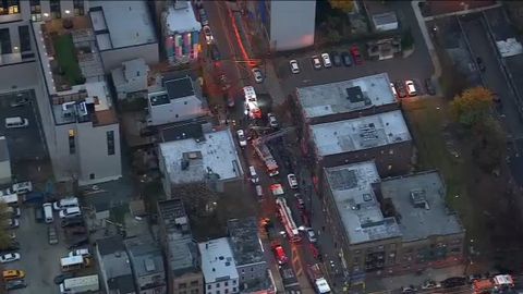 3 people rescued from burning apartment building in Jersey City ...