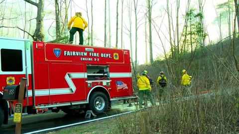 South Carolina firefighters battle intense wildfires as evacuations ...