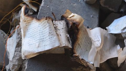 Israeli strikes devastate Gaza's libraries, erasing resources and ...