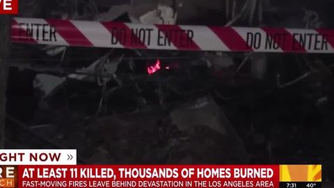 Fast-moving Eaton fire leaves behind devastation in LA area | Haystack News