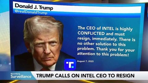Trump Says Intel's CEO Should Resign Immediately | Haystack News