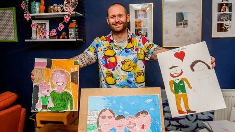 ‘Terrible’ Artist Dad Turns Bad Paintings Into Lucrative Side-Hustle ...