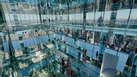 NYC Skyscraper Unveils Observation Deck With Fully Transparent ...