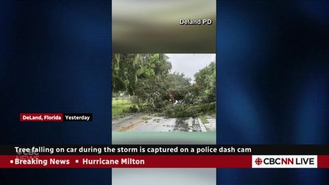 Hurricane Milton exits Florida's east coast as Category 1, leaving 3 million without power ...