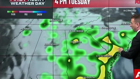 First Alert Forecast: Hot weather with gradually increasing storm ...