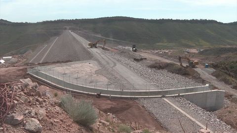 Chimney Hollow dam, the tallest built in the United States in 20 years ...