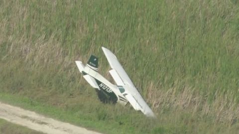 Two people rescued after small plane went down in Everglades in western ...