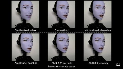 Lip-Syncing Robot Face Introduces Itself | Haystack News