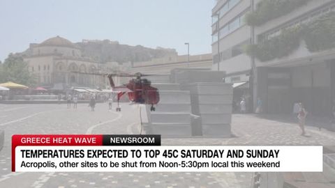 Athens taking steps to protect tourists, citizens from heat wave ...
