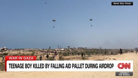 Teenage boy killed by falling aid pallet during airdrop | Haystack News