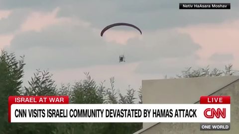 Exclusive footage of Hamas invading via paraglider | Haystack News