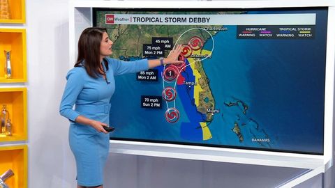 See Tropical Storm Debby’s projected path | Haystack News