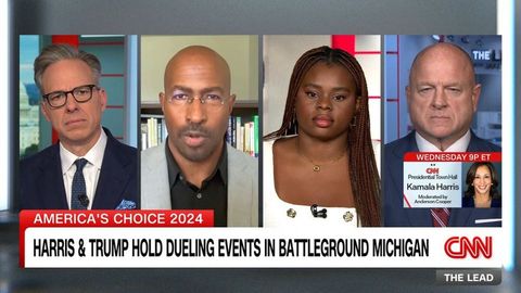 Harris & Trump hold dueling events in battleground Michigan | Haystack News